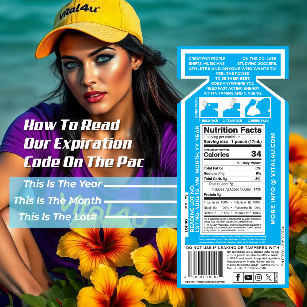 Vital 4U® Liquid Energy® - Ginseng Energy Drink