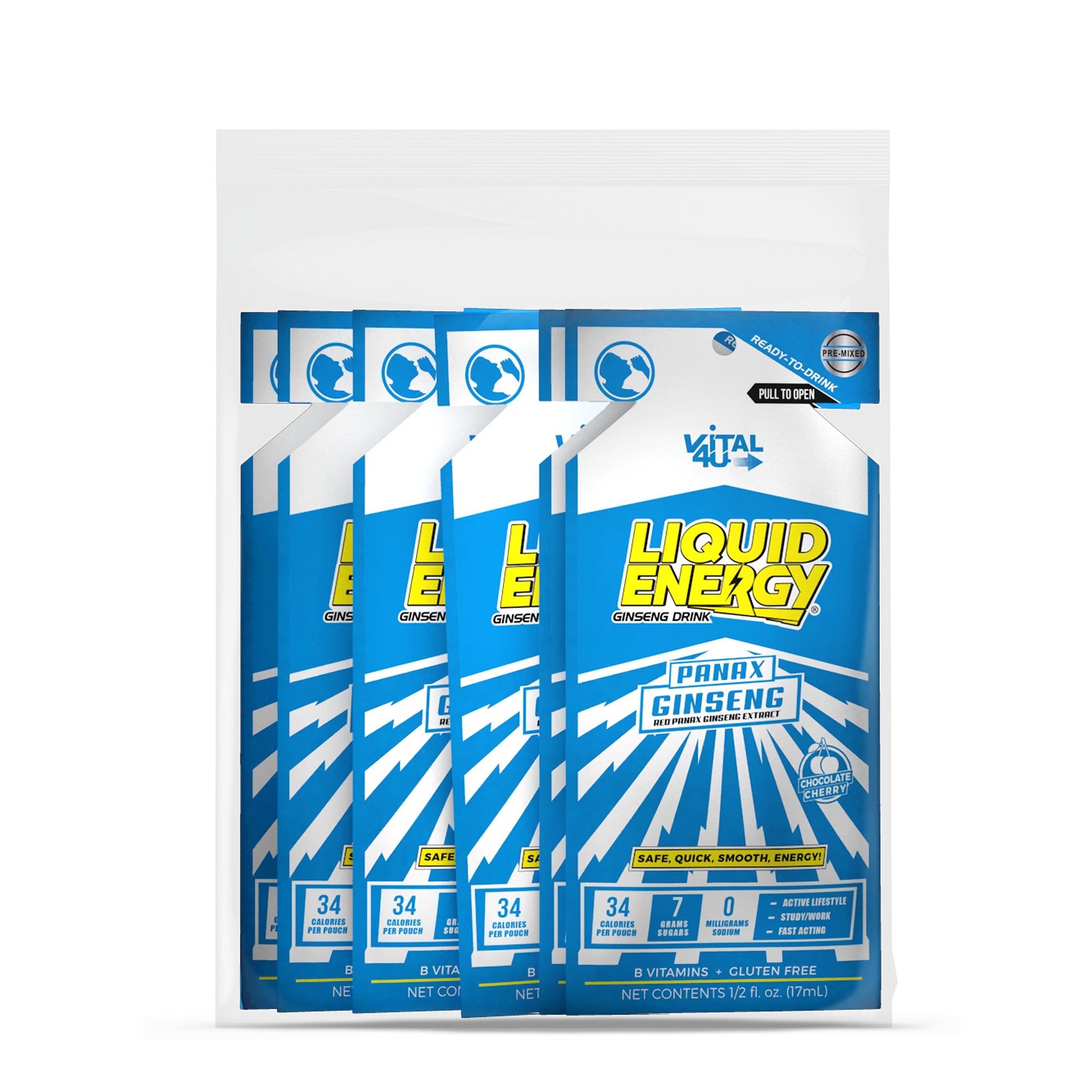 Vital 4U® Liquid Energy® - Ginseng Energy Drink