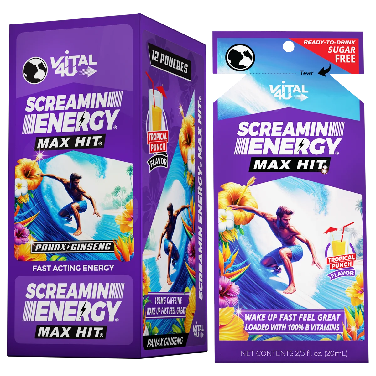 Screamin Energy® Max Hit® - Tropical Punch